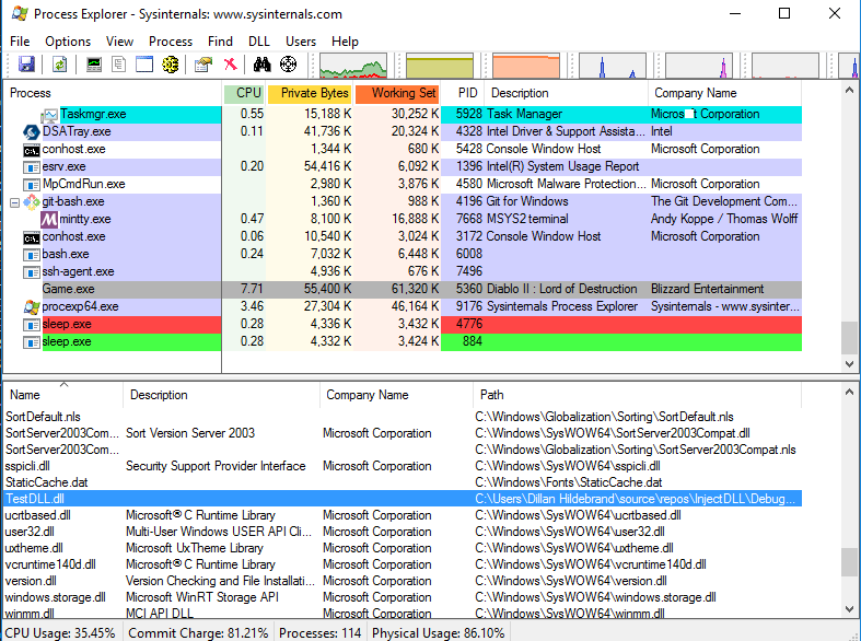 Dll Injection Developing A Simple Injector 801 Labs